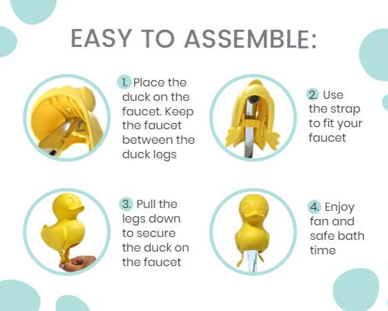 Lulyboo Duck Faucet Spout Cover