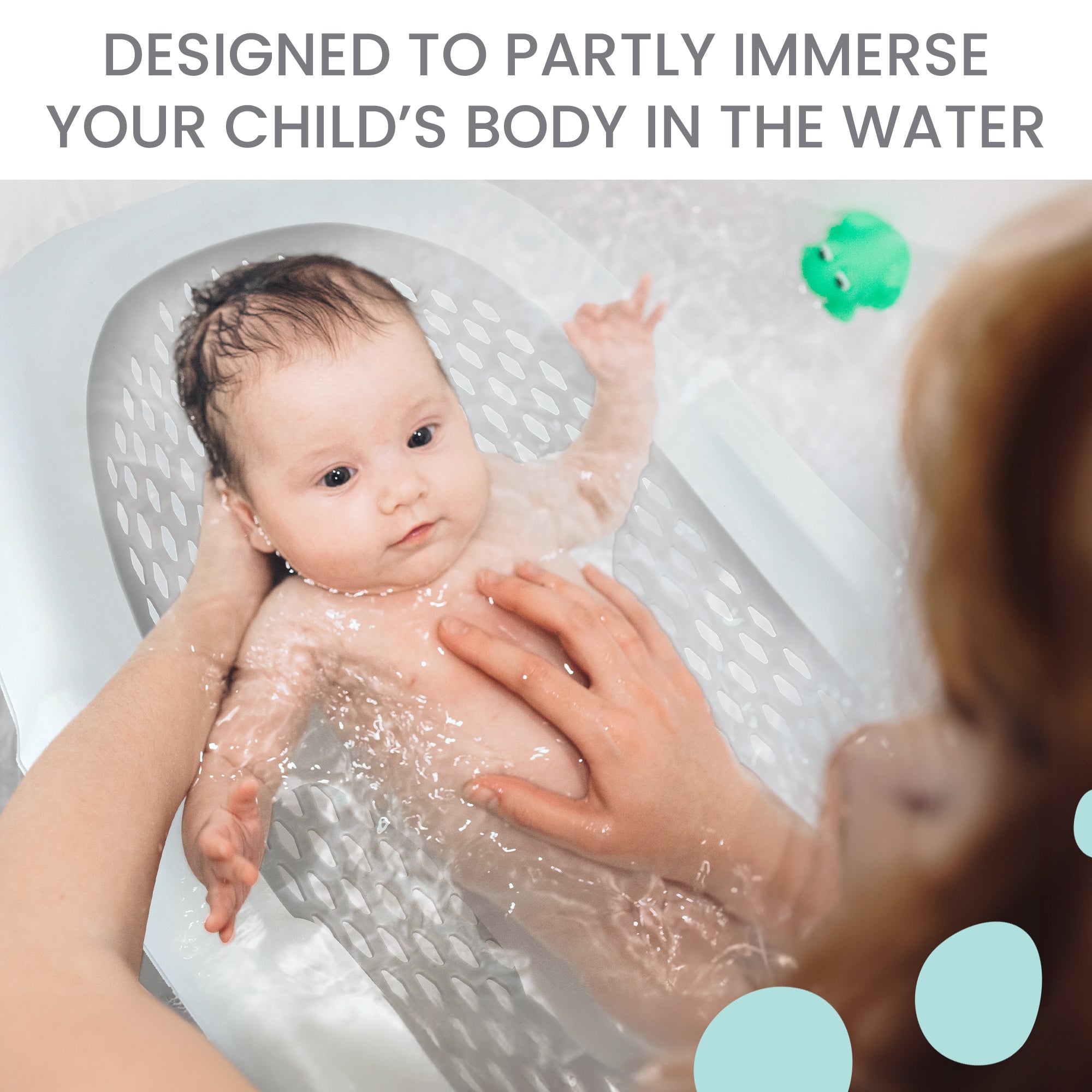 FOLDABLE BABY BATH SUPPORT – Lulyboo